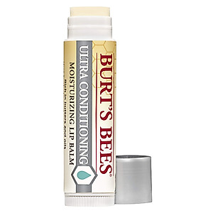 Burt's Bees Lip Balm Easter Basket Stuffers, Moisturizing Lip Care Spring Gift for Women, for All Day Hydration, 100% Natural, Ultra Conditioning with Shea, Cocoa & Kokum Butter