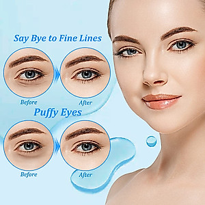 OUOYYO Eye Mask(60 PCS),Hyaluronic Acid Eye Mask,Under Eye Patches for Dark Circle Wrinkle and Puffy Eyes,Eye Mask for Face Care,Beauty&Personal Care