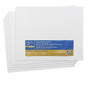 5 Count 8 x 10 Canvas Panels by Artist's Loft