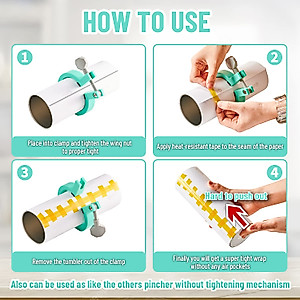 2 Pcs Tumbler Clamps with Wing Nut Tightening Mechanism,Tumbler Sublimation Tool Sublimation Tumbler Pinch Tool Tumbler Grip Tool for Sublimation Tumblers 20oz 15oz