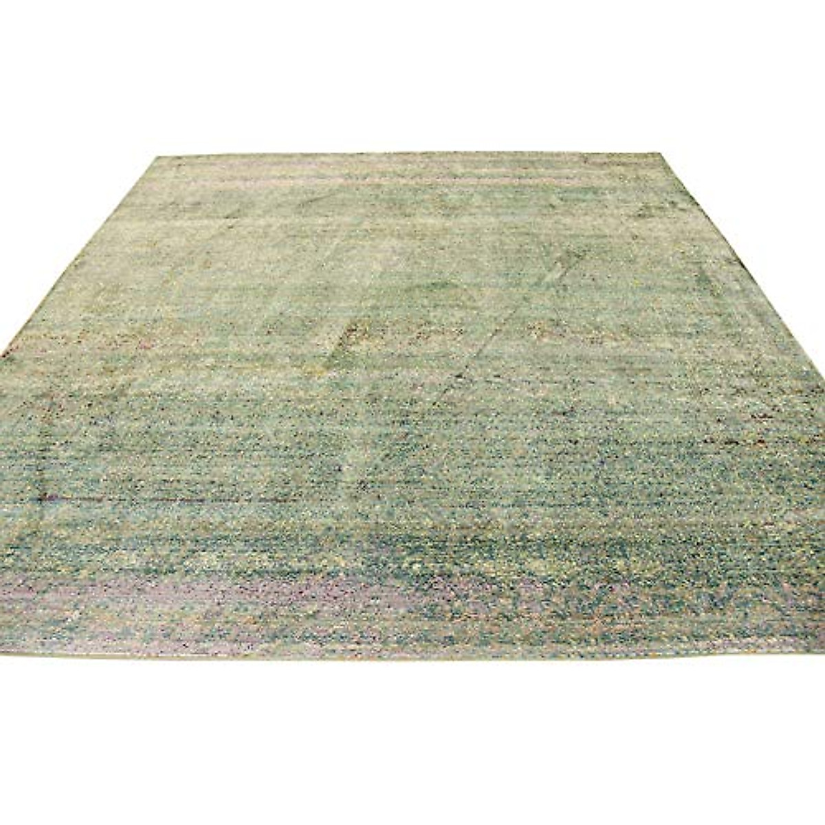 Unique Loom Austin Collection Area Rug - Muse (8' Square, Green/ Beige)