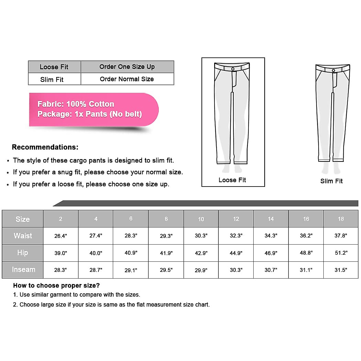 TRGPSG Women's Casual Combat Cargo Pants, Cotton Outdoor Camouflage Military Multi Pockets Work Pants 10