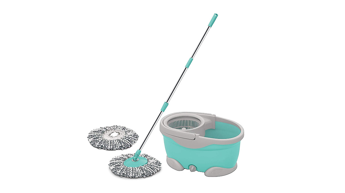 Spotzero Maxx Spin Mop & Bucket Set - Clean Floors Easily