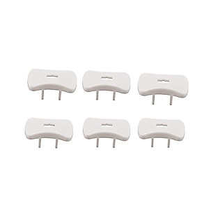 EliteBaby Cover Outlet Plug Protector with Key for Baby Safety, 6 Pack