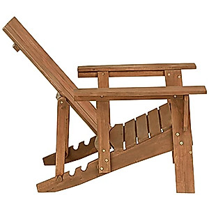 Teal Island Designs Aretha Modern Adirondack Adjustable Back Outdoor Chairs Set of 2