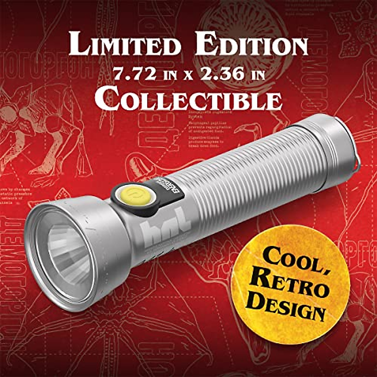 Stranger Things Demogorgon Hunting LED Flashlight by Energizer, Limited , Vintage , Collector‚Äôs Edition (Batteries Included)