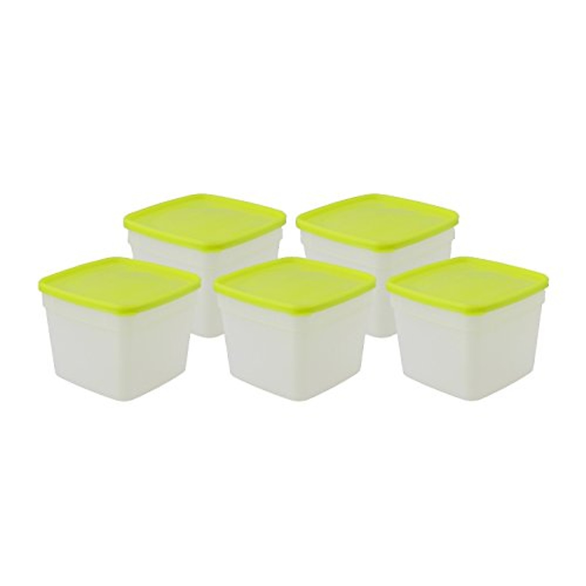 Stor Keeper Freezer Storage Containers 1 Pint 5-pack