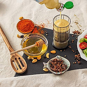 KitchenArt Professional Series 2 Cup Adjust-A-Cup, Champagne Satin, Adjustable, 1/8 to 2-Cup White