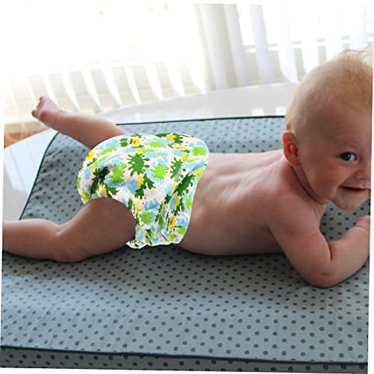 Healeved 6 Pcs Baby Training Pants Toddler Training Pants Newborn Baby Diapers New Born Diapers for Baby Washable Swim Diapers Newborn Swim Swimmers Training Diapers Pants Diaper for Baby