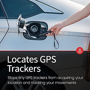 Hero Privacy Pen - 1 Pack - Hidden Camera Detector, Anti Spy, GPS Tracker Detector, Portable RF Signal Finder for Airbnb, Hotels, Bathroom, Home, Office