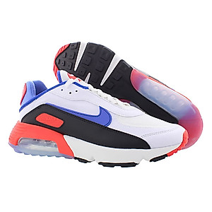 Nike mens Air Max 2090 Eoi Running Trainers Da9357 Shoes, Summit White/Racer Blue-black, 10