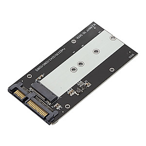 SSD Enclosure Sandblasting Oxidation Staining SSD Hard Drive Adapter Box 6Gbps Ultra Thin for Computer for Hard Drive (Gray)