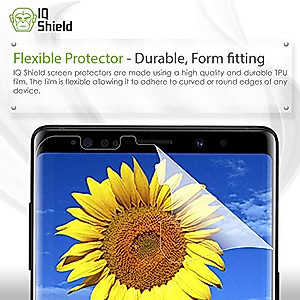 IQShield Screen Protector Compatible with Samsung Galaxy Note 9 (2-Pack)(Case Friendly) Anti-Bubble Clear Film