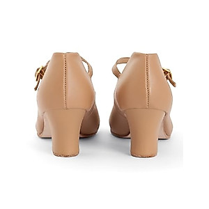 Theatricals Womens Baby Louis 1.5" Character Shoes Caramel 08.0M T3100