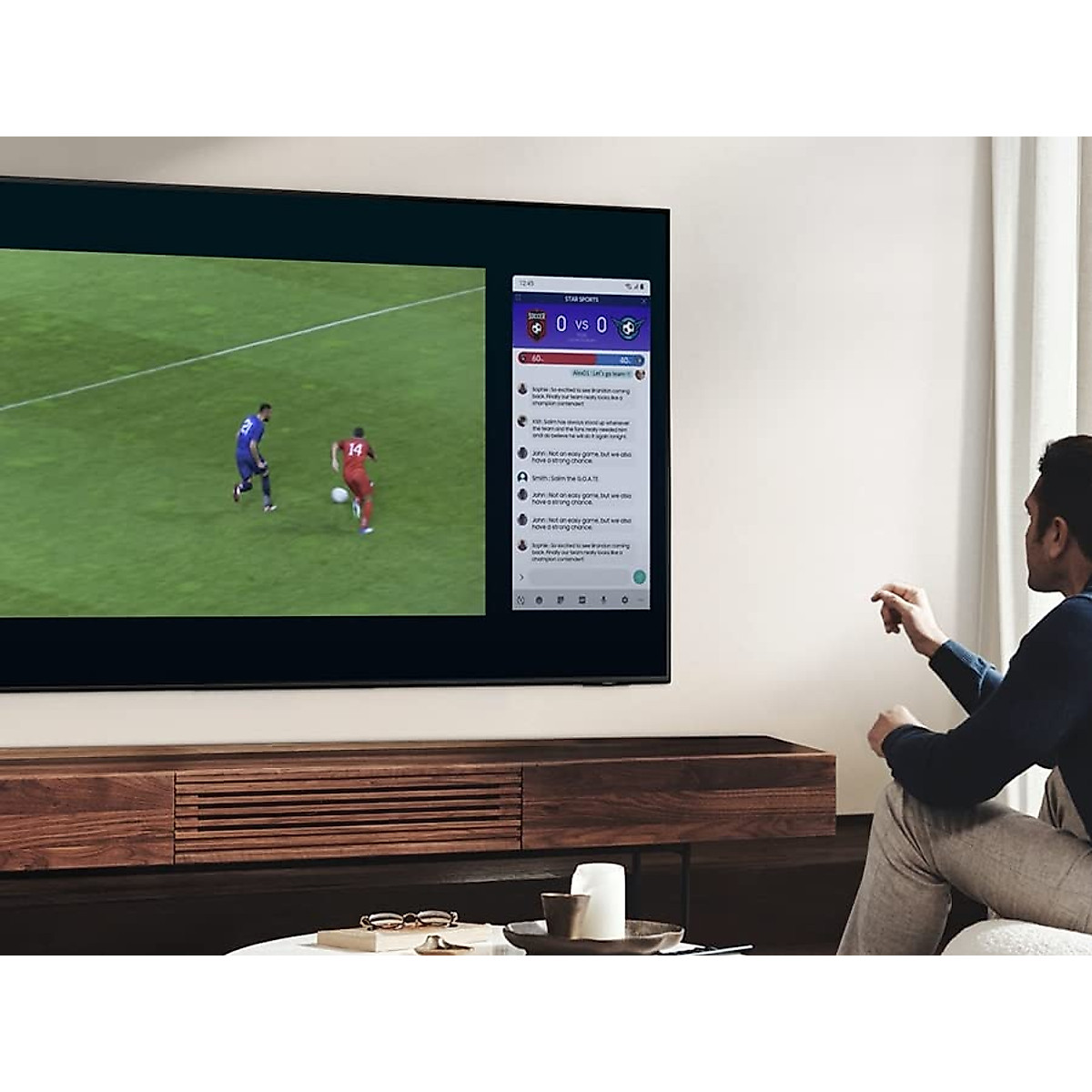 SAMSUNG QN85QN800BFXZA 85 Inch 8K QLED Quantum Mini LED HDR Smart TV with an Additional 2 Year Coverage (2022) (Used)