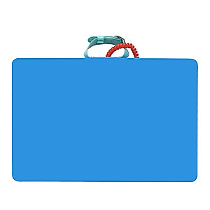 EBIOO Montessori Locks & Latches Board Blue Busy Board Educational Board Writting Board