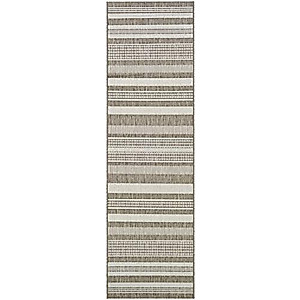 Couristan Gazebo Area Runner Rug 2'3" x 7'10" Champagne-Taupe