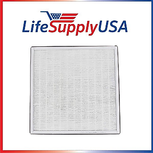LifeSupplyUSA 3-in-1 HEPA, Carbon, Pre Filter Replacement Compatible with Surround Air MT-8400SF Air Purifier