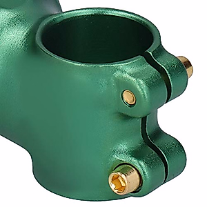 HOUH Convenient Road Bike Stem, Durable 31.8mm Bike Stem, for Bike Bike Accessories Road Bike Handlebar(Green)