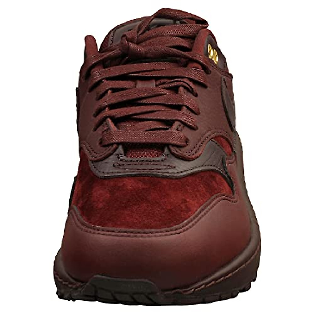 Nike AIR MAX 1 '87 NBHD Womens Fashion Trainers in Burgundy - 6.5 US