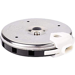 Jiayouy F- F Pitch Pipe Tuning-Devices Chromatic 13 Tone Pitch Pipe Tuner for Violin Ukulele Guitar Mandolin Banjo Bass Chrome-Plated