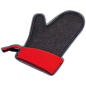 Kitchen Grips Chef's Mitt, Large, Cherry/Black