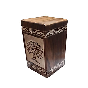 TOSQP27 Cremation Urn for Human Ashes Female Male Adult Funeral Burial Urns Men Women Child, Pets Cat Dog Decorative Memorial