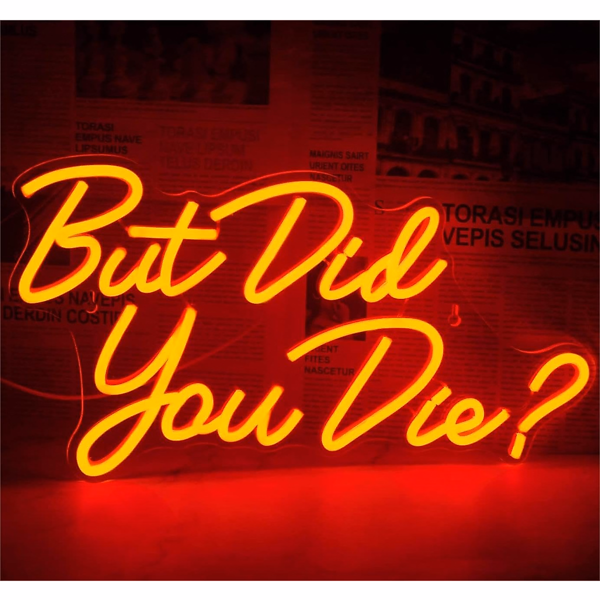 iNextStation Neon Led Strip Lights Orange, 16.4ft/5m Neon Light Strip 12V Silicone Waterproof Flexible LED Neon Lights for Bedroom Festival Party Neon Sign DIY Decor (Power Adapter not Included)