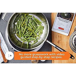Hestan - SmartChef Series - Stainless Steel Frying Pan, Temperature Control Induction Cookware, Skillet (11")