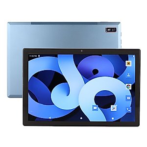 EBTOOLS 10.1 Inch Tablet, 2560x1600 HD Screen Octa Core Office Tablet 4G LTE 5G WiFi, 12GB RAM 512GB ROMCPU, 8MP 16MP Dual Cameras Tablet Built in 11200mAh Battery (Blue)