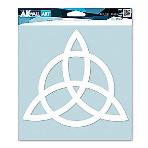Trinity Knot - Vinyl Decal - Car Phone Helmet - Select Size