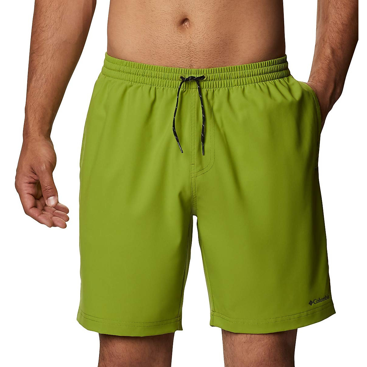 Columbia Men’s Summertide Stretch Short, Sun Protection, Stain Resistant, Matcha, X-Large
