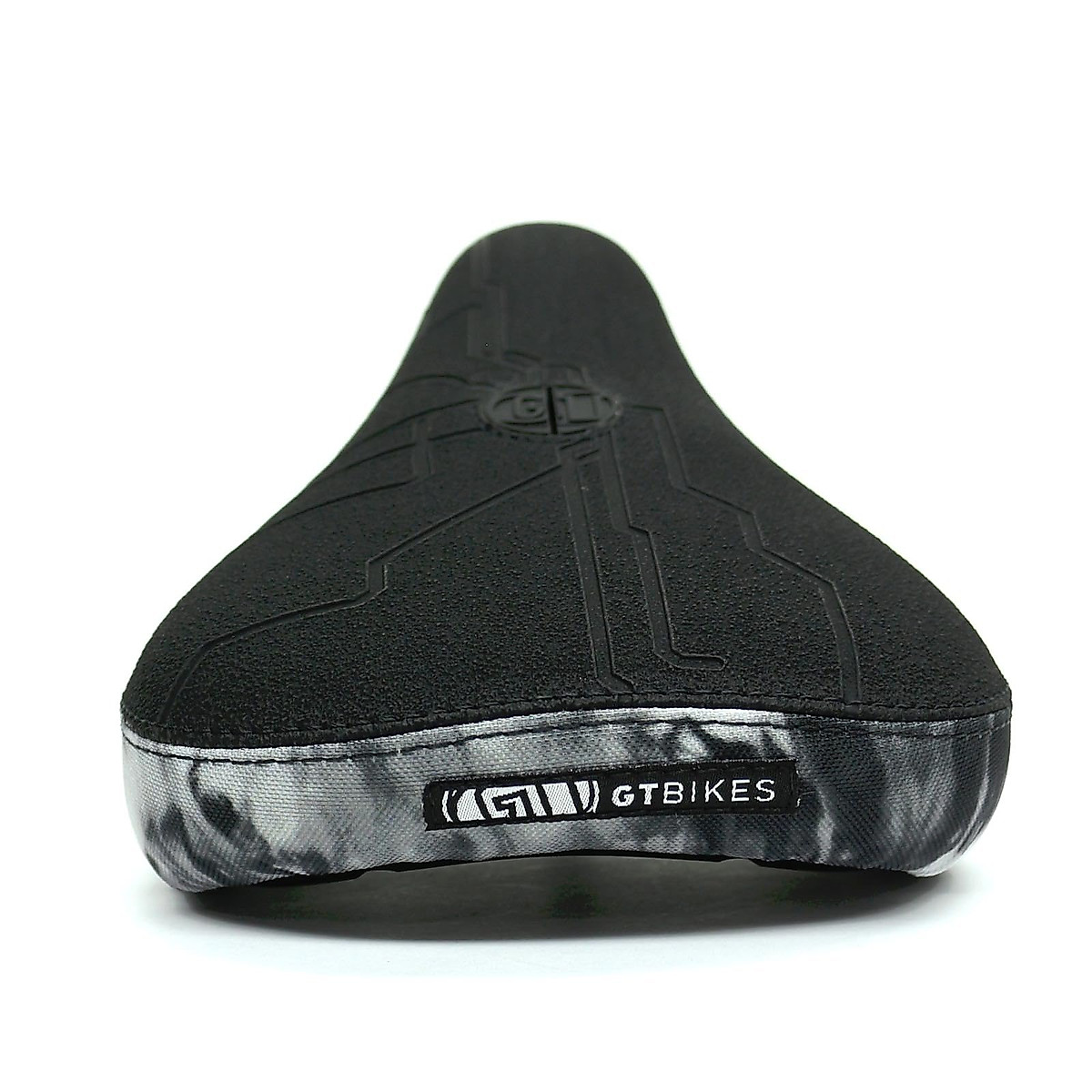 GT Bicycles 2019 Pivotal BMX Bicycle Saddle - Black/White - GP7107U24OS