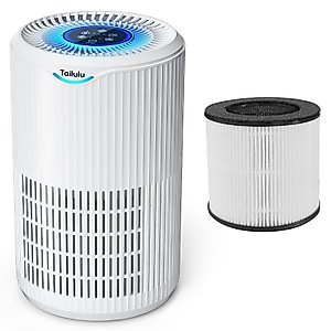 Air Purifiers for Home Large Room 1345 Ft², Tailulu H13 True HEPA Air Cleaner with Replacement Filter Purify Smoke Dust Pollen for Bedroom Living Room, Only for D09 Air Purfiier