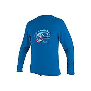O'Neill Toddler O'Zone Long Sleeve Sun Shirt, Ultra Blue, 2