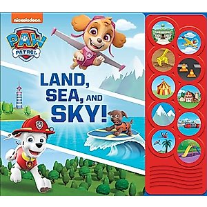 Nickelodeon Paw Patrol: Land, Sea, and Sky! Sound Book