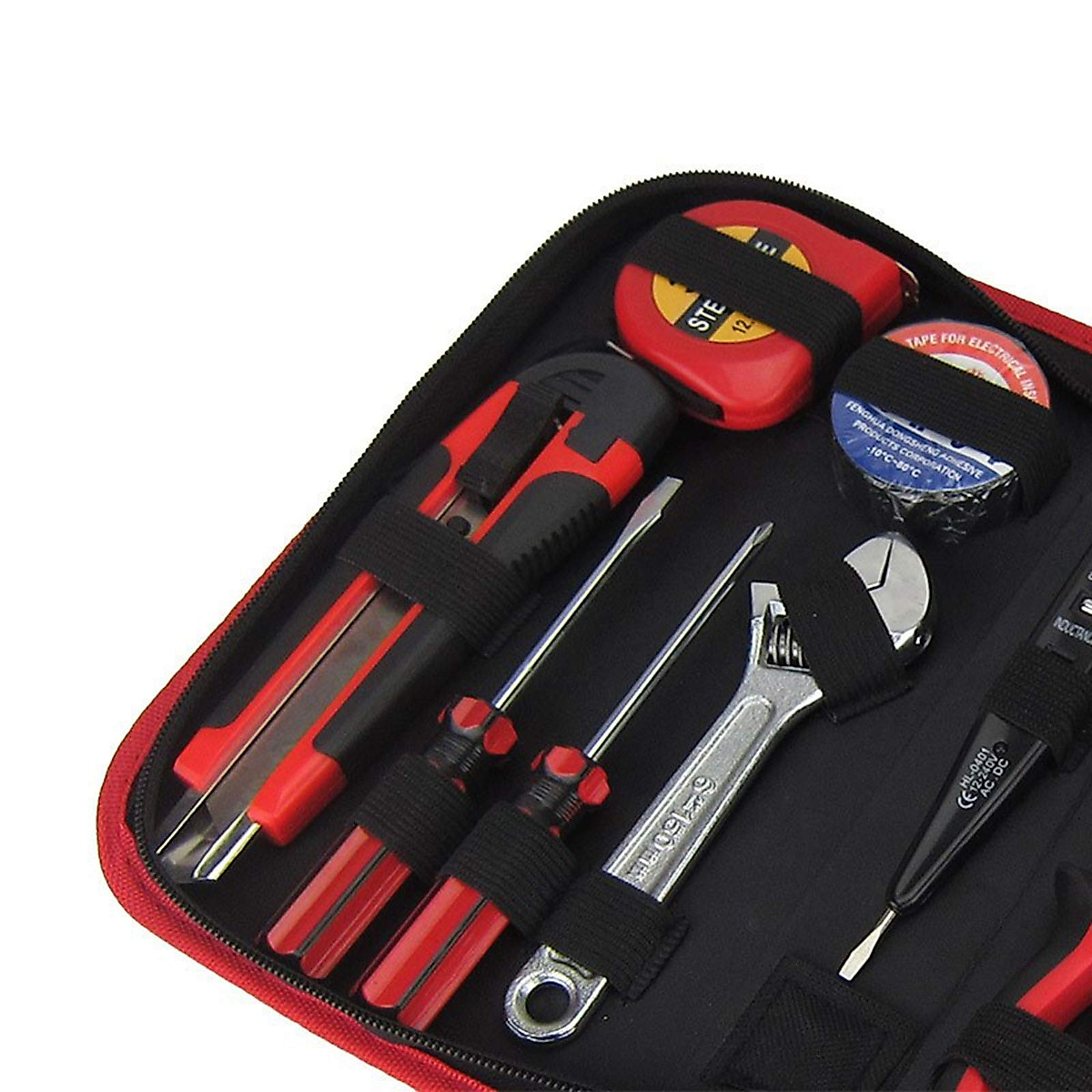 ZRSJ Tools Screwdriver Set,18-Piece Tool Bag Oxford Bag, Household Hand Tools,Hardware Combination Set (Size : 18-Piece Tool kit)
