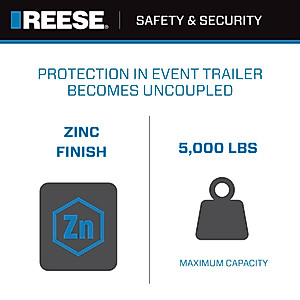 Reese Towpower 74059 72" Safety Chain - 5000 lb. Capacity