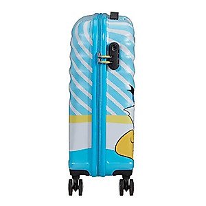 American Tourister Unisex Adult Spinner S (55 cm-36 L), Multicolour (Donald Blue Kiss)
