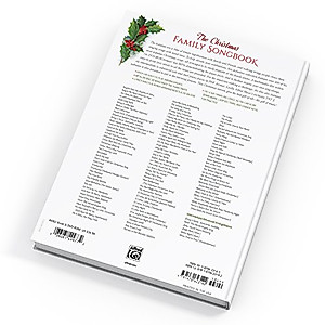 The Christmas Family Songbook: Over 100 Favorites for Piano and Sing-Along (Piano/Vocal/Guitar), Hardcover Book & DVD-ROM