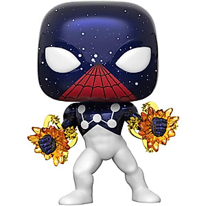 Spider-Man Captain Universe EE Exclusive - Bundled with Pop Protector Box