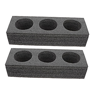 6 pcs Milk Tea Drink Cup Holder Foam Drink Carrier Holder Trays take Out Drink Holder car Items Coffee Cup Carrier Portable Drink Drink Milk Tea Cup Commercial Pearl re-usable