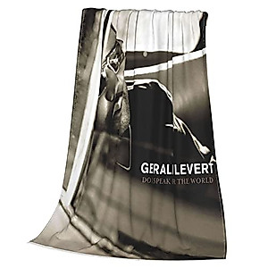 Flannel Blanket Gerald Levert Soft Lightweight Throw Blanket Warm Durable Sofa Couch Decor Beding 50"X40"