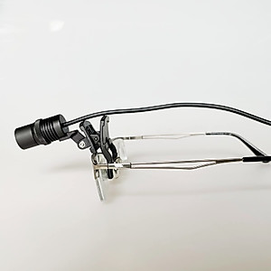 Songzi Optics Adjustable Lightspot Max 90,000Lux@200mm Distance Surgical Dental Headlight Medical Headlamp 10 Hrs Battery Using for Spine Digestive Stomatology Brain Surgery Plastic Surgery