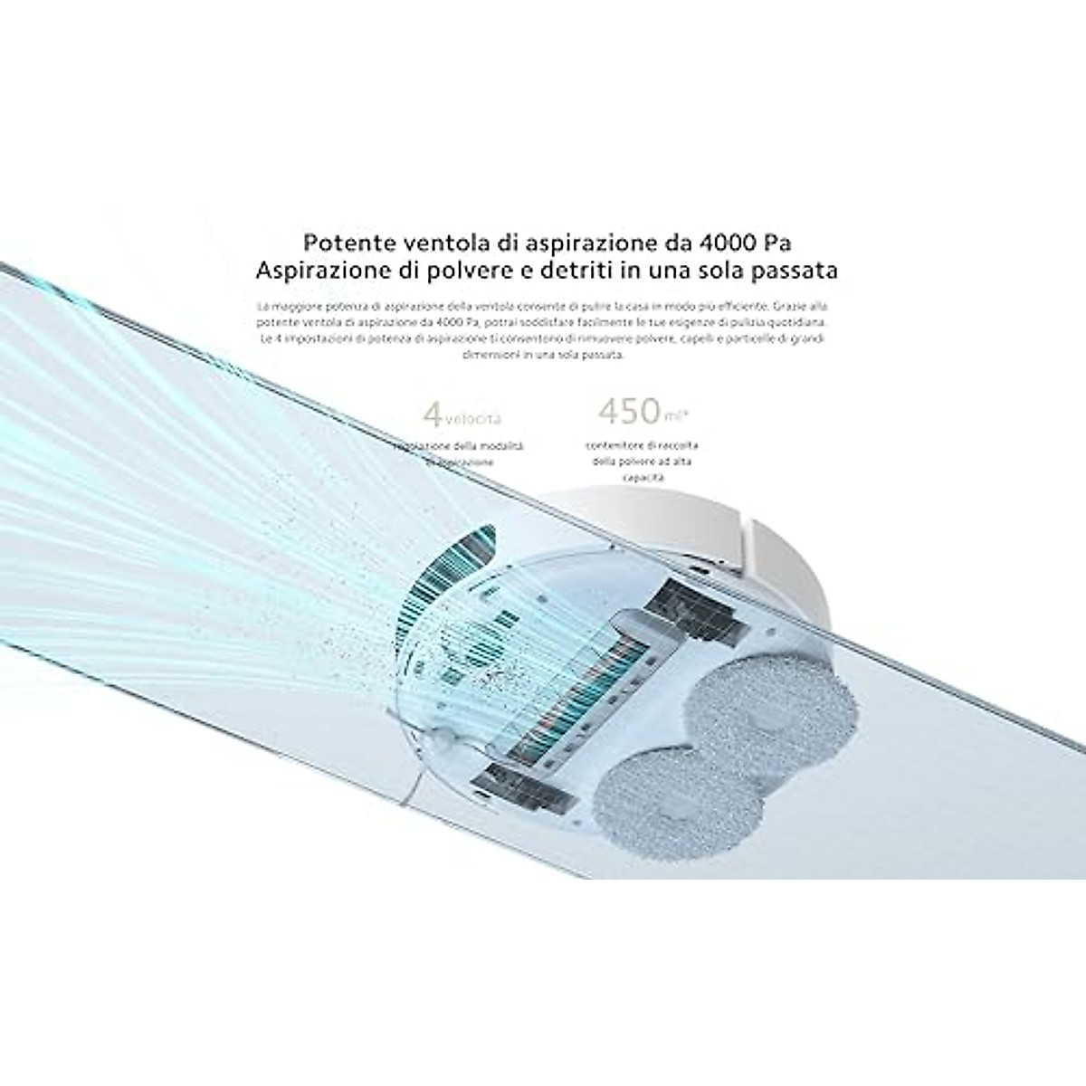 Xiaomi Robot Vacuum Cleaner S10+ white (BHR6368EU)