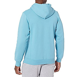 Russell Athletic Men's Hoodie Dri-Power Fleece Hoodies & Sweatshirts, Moisture Wicking, Cotton Blend, Relaxed Fit, Sizes S-4X, Arctic Blue, Small