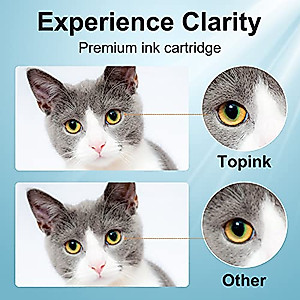 Topink Remanufactured Ink Cartridge Replacement for Canon PG-240XL 240 XL use with PIXMA TS5120 MG3620 MG3520 MG3522 MX532 MX452 MG3122 High Capacity Ink (2 BK)