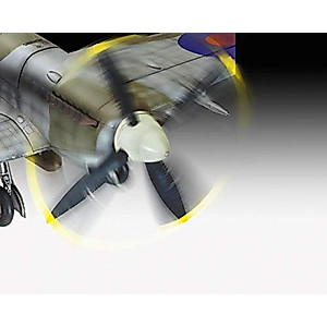 Revell RV00457 Supermarine Spitfire Mk.IXc-Technik Model Kit with Electronics, Unpainted