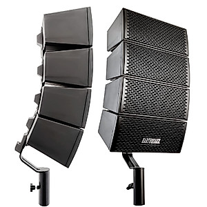 Earthquake Sound DJ-Array Gen2 4x4" Line Array Loudspeaker System, Set of 2, Black