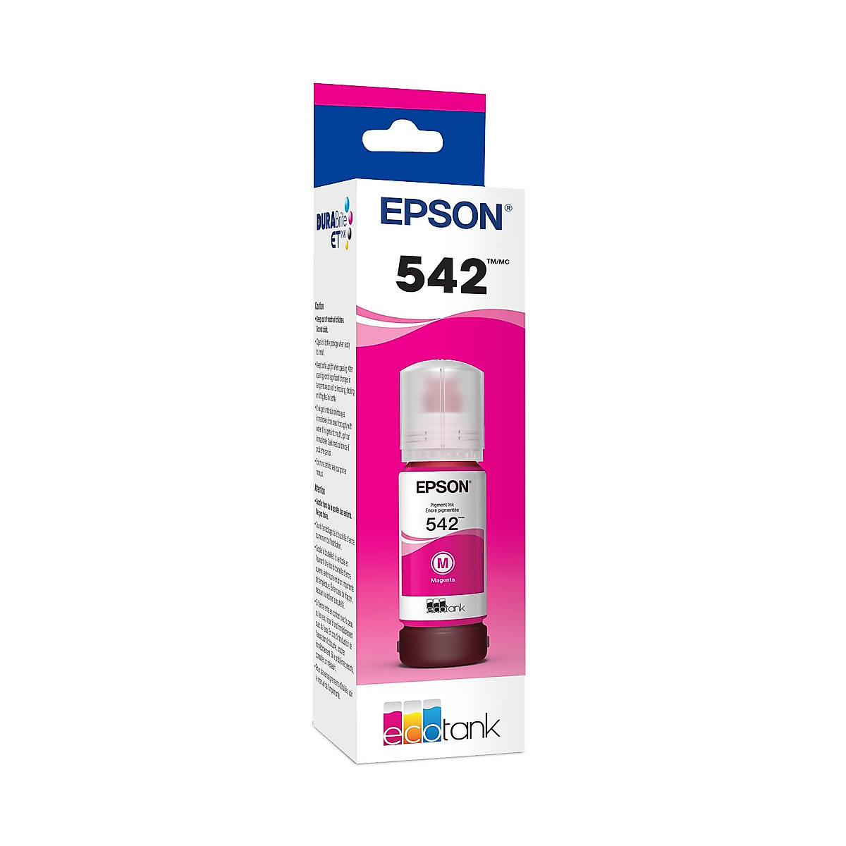 EPSON T542 EcoTank Ink Ultra-high Capacity Bottle Magenta (T542320-S) for Select Epson EcoTank Printers